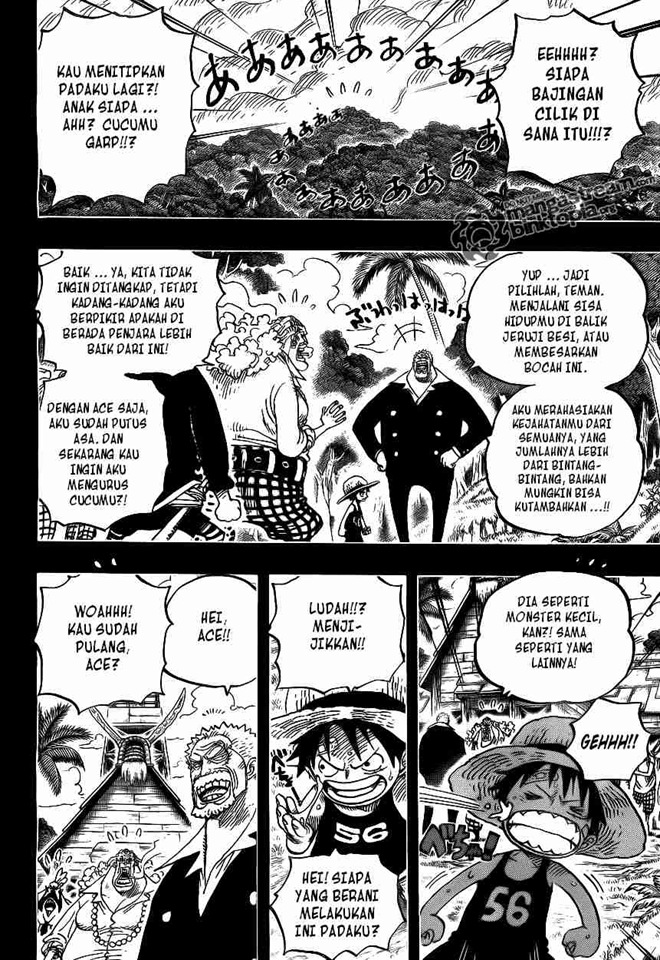 One Piece Chapter 582 : Luffy dan Ace - Baca Komik Manga Naruto,One ...